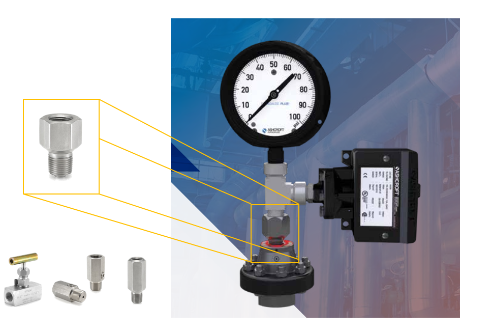When would I use a dampening device with a diaphragm seal?