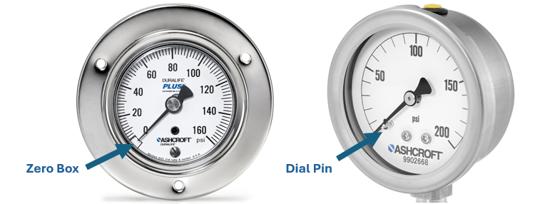 What Is a Zero Box vs. a Dial Pin on a Pressure Gauge—and Why It Matters